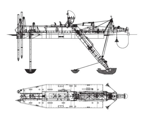 650mm (26") modular Cutter Suction Dredger - VL Maritime Services (Pty) Ltd