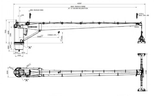 40 t pedestal crane (2 units) - VL Maritime Services (Pty) Ltd