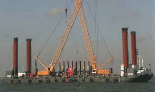 70 m x 18 m Spud Barge - VL Maritime Services (Pty) Ltd