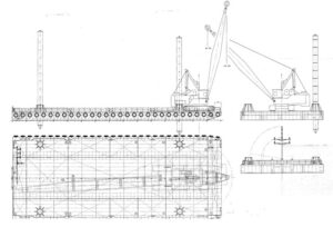 54 x 22 Spud Pontoon - VL Maritime Services (Pty) Ltd